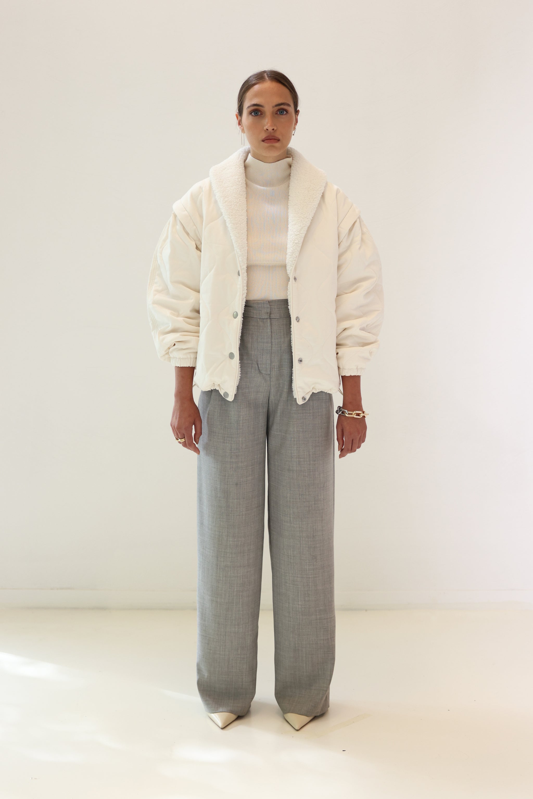 Maeve Jacket - Crème – LENA MAE